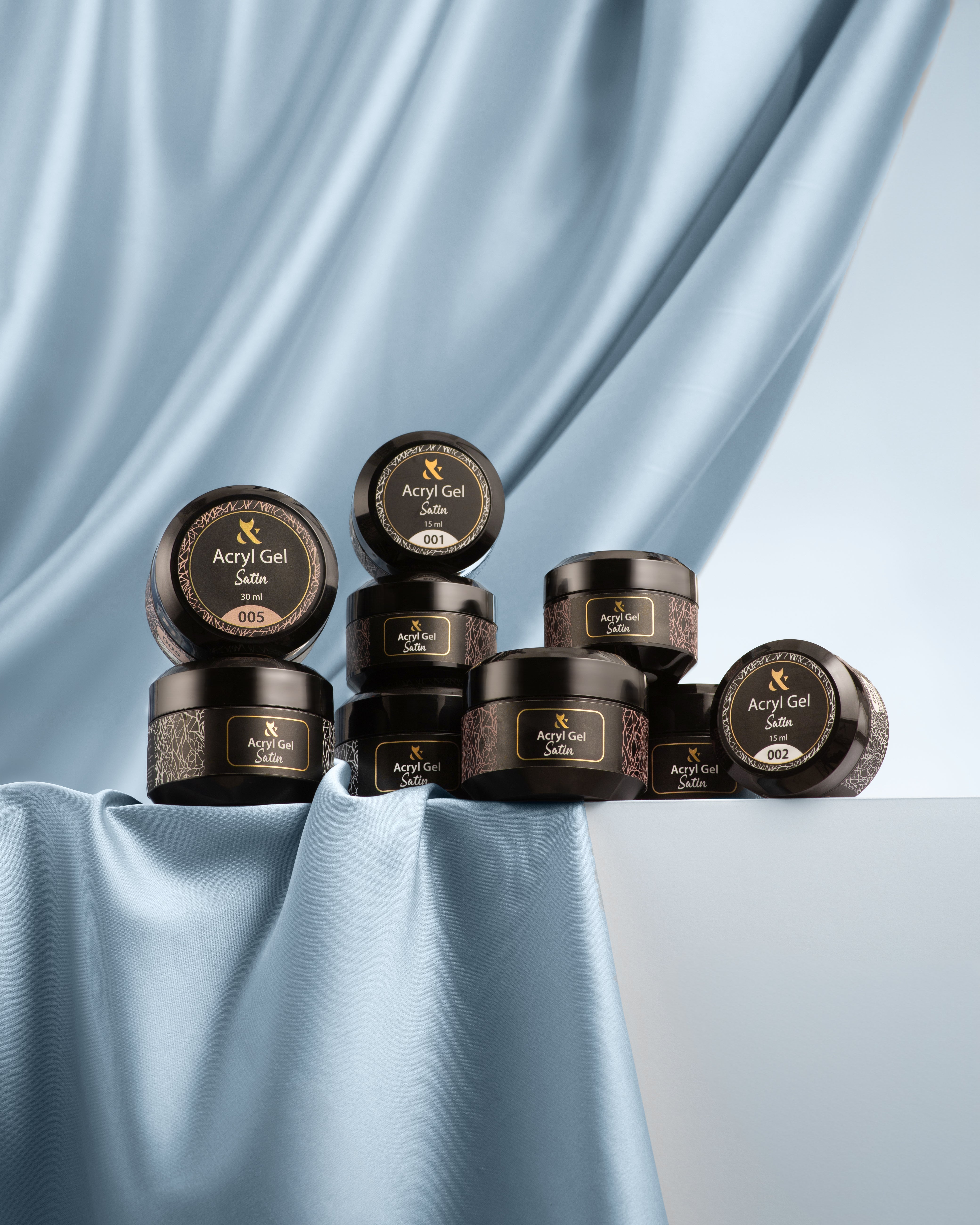 FOX Acryl Gel Satin гелі для нарощення та укріплення нігтів – F.O.X Shop