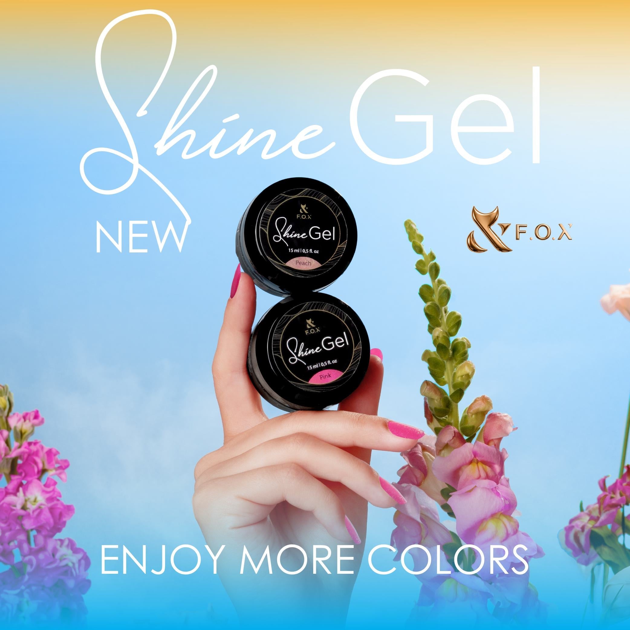 FOX Shine Gel гелі для укріплення нігтів – F.O.X Shop
